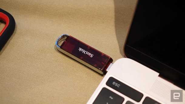 SanDisk unveils world’s smallest 1TB USB flash drive at CES 2018 ...