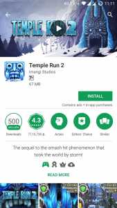 Temple Run 2 crosses the 500 Million Download mark - GoAndroid