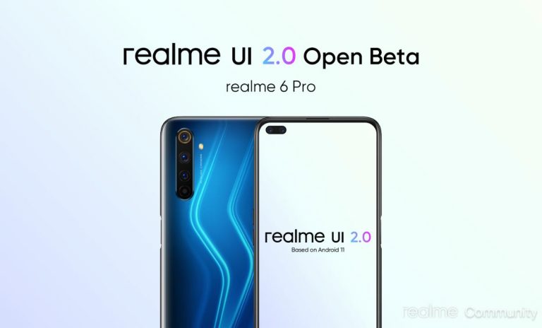 Android 11-based Realme UI 2.0 Open Beta rolls out to Realme 6 Pro Android 11-based Realme UI 2.0 Open Beta rolls out to Realme 6 Pro