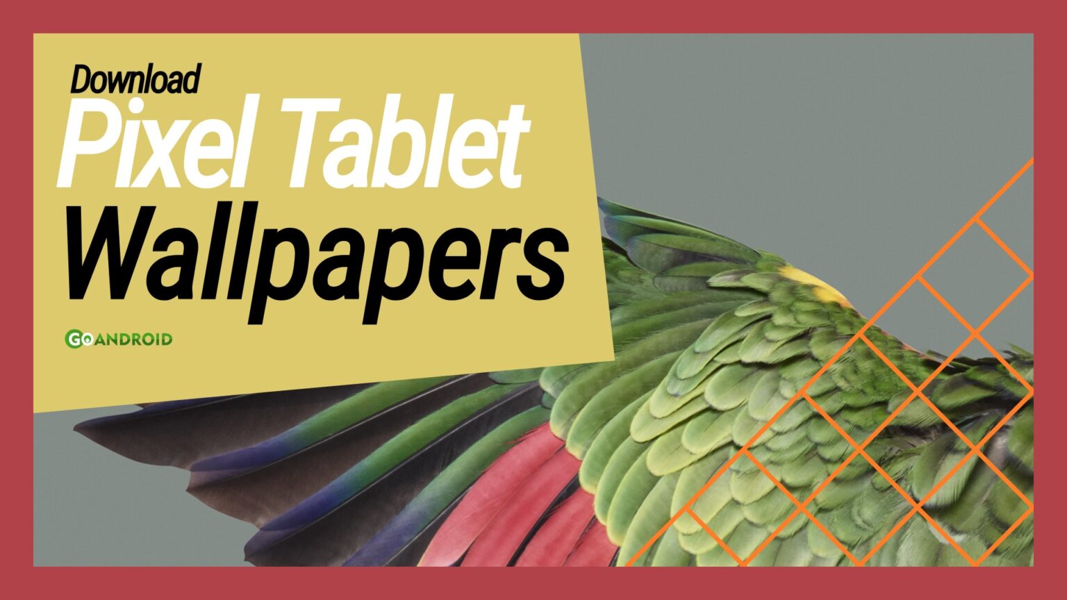 Download Google Pixel Tablet Stock Wallpapers [QHD+]